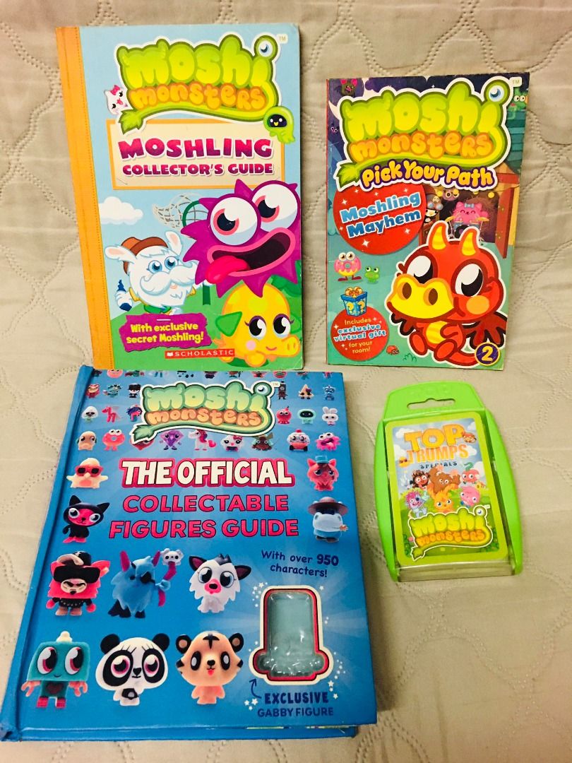 Moshi Monsters The Official Collectable Figures Guide and Other Book ...