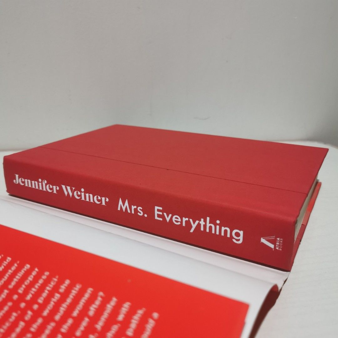 Mrs. Everything Jennifer Weiner, Hobbies & Toys, Books & Magazines ...
