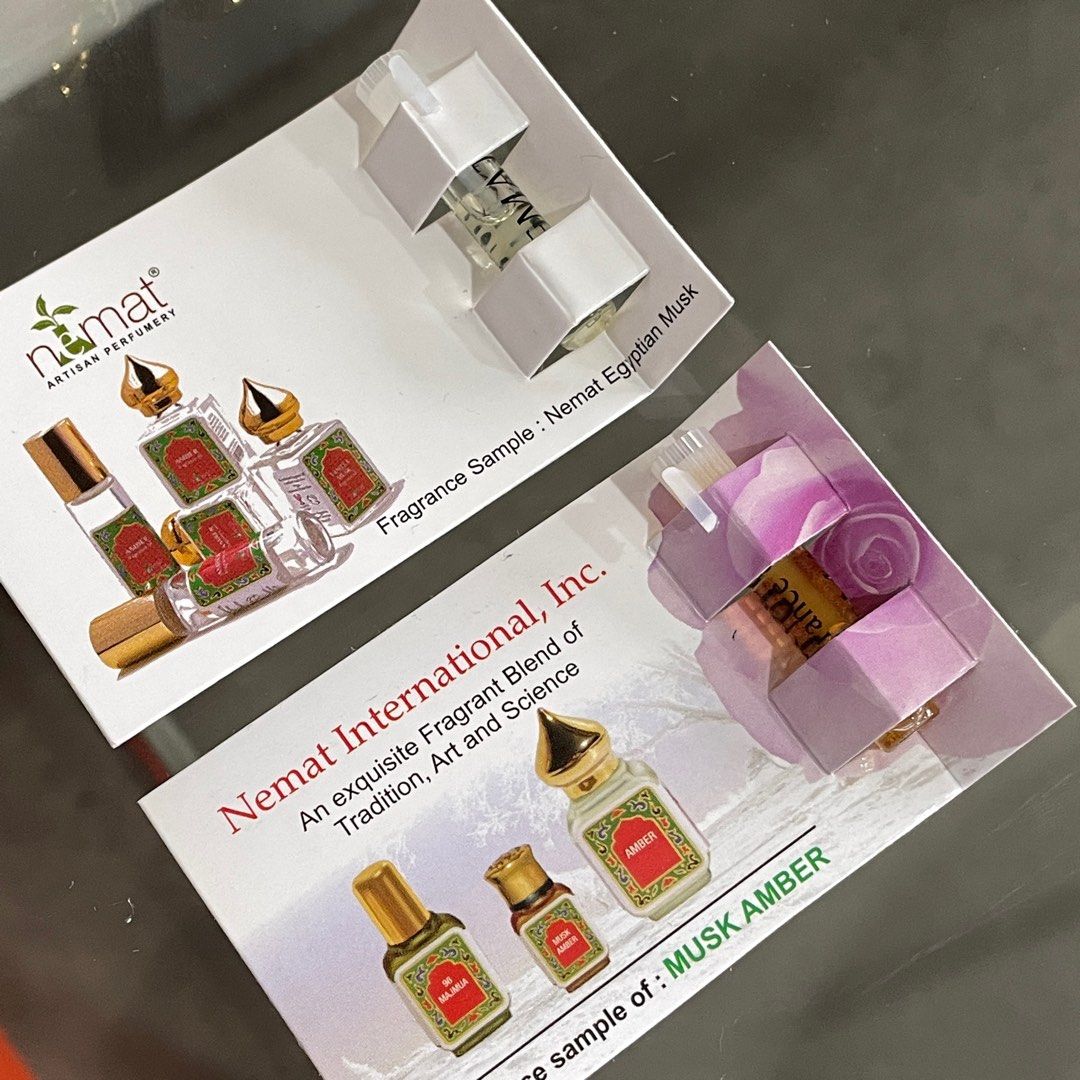 Nemat Amber / Nemat Vanilla Musk Fragrance Oil 10ml, Beauty & Personal ...