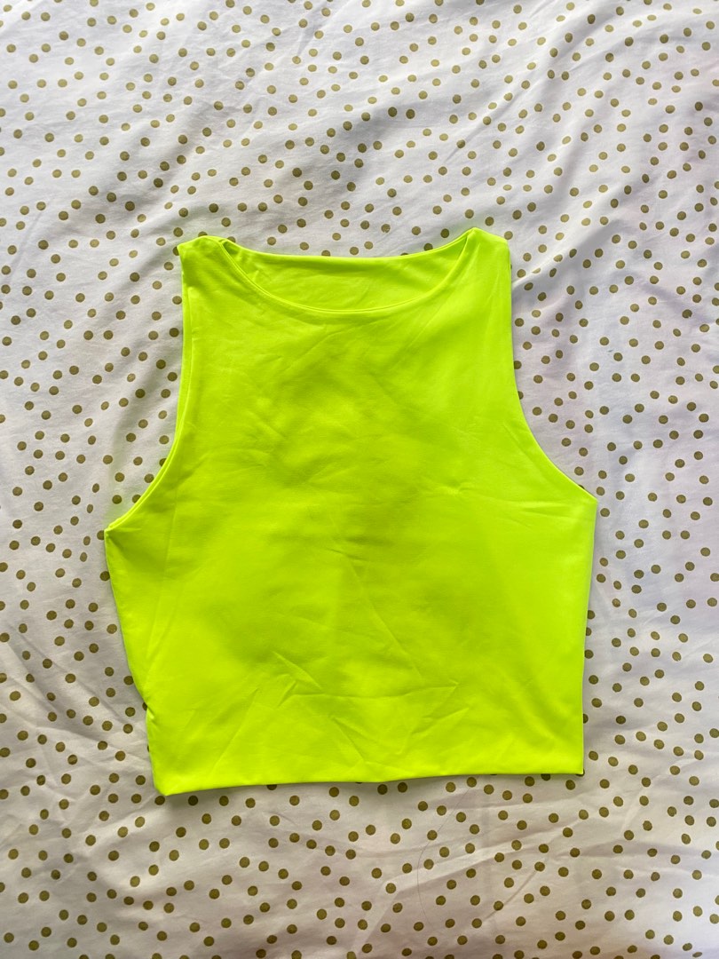 Neon Tank top, Women's Fashion, Tops, Sleeveless on Carousell