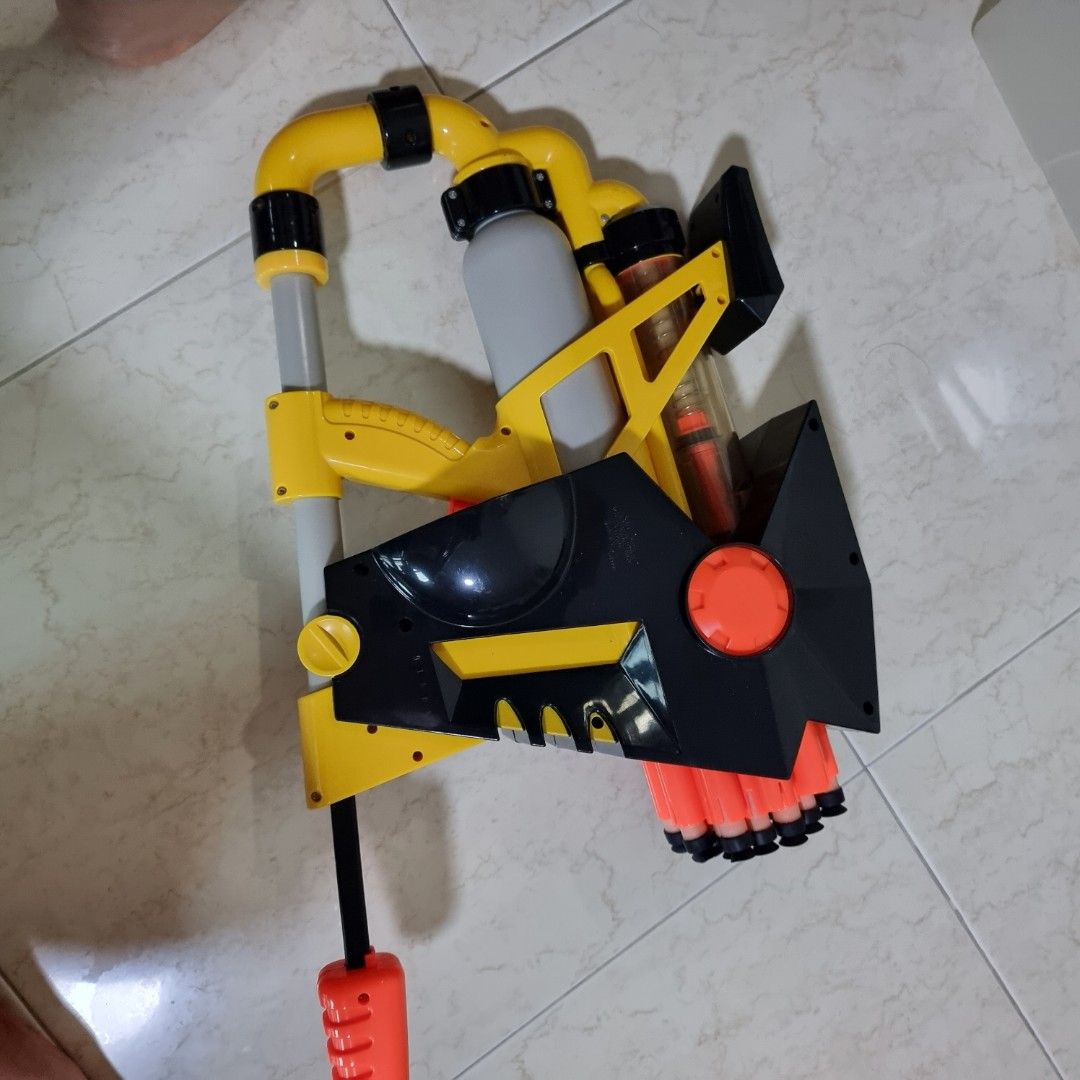 Nerf AS 20 N Strike Rapid Fire Air Pump Blaster Dart Gun, Hobbies ...