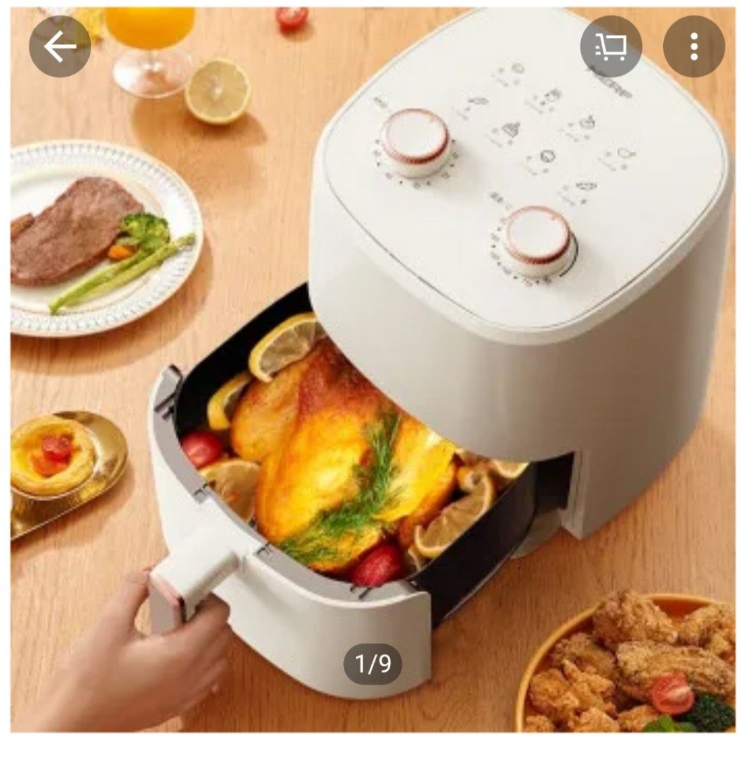 NERF oven / air fryer model: JN-400AM07A31 black colour, TV & Home ...