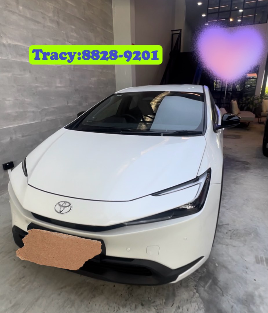 New Facelifts Prius hybrid PHV car rental Toyota Prius hybrid 1.8, Cars, Car Rental on Carousell