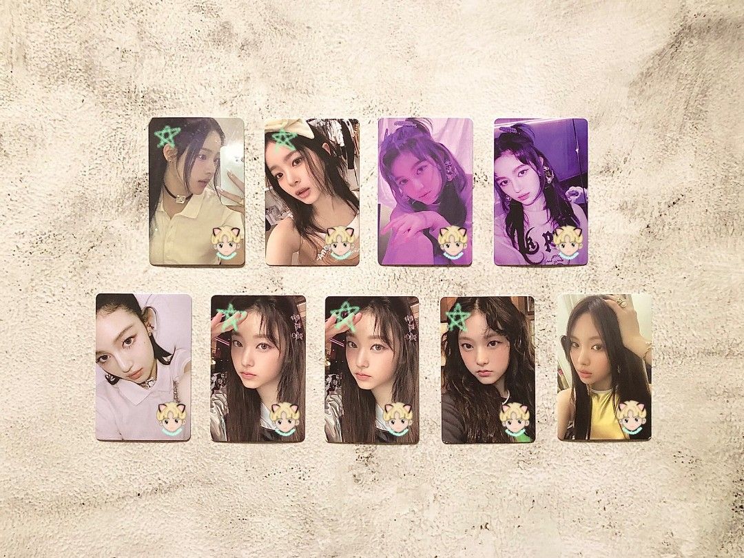 newjeans minji, hanni, danielle, haerin, & hyein - 2nd ep get up weverse wev wv a b c ver ...