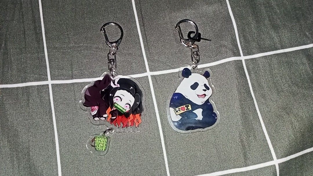 Demon Slayer Nezuko keychain, Hobbies & Toys, Toys & Games on Carousell