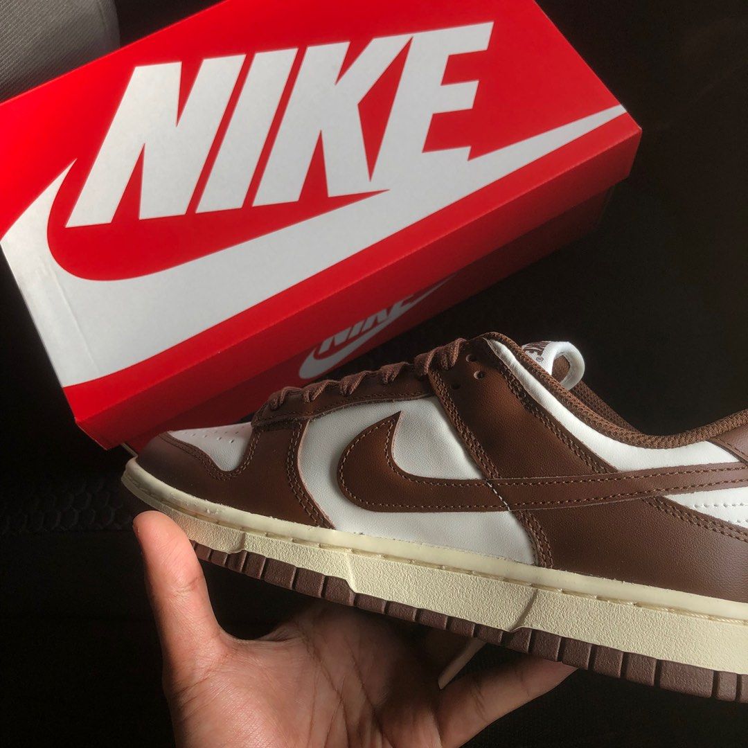 Nike Dunk Low Retro Cacao wow, Women's Fashion, Footwear, Sneakers on ...
