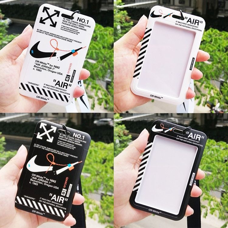 Nike ID Card Card Holder Name Tag Lanyard Keychain Street Wear Card ...