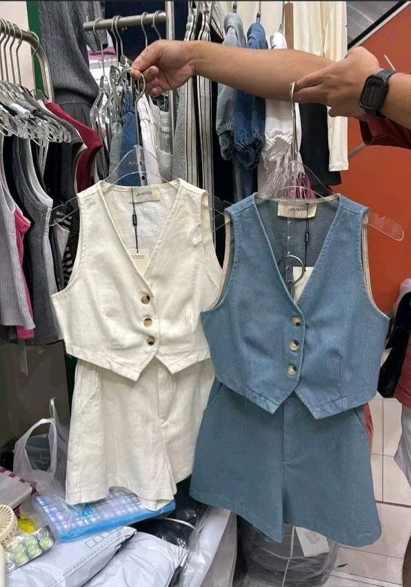 Orig Malista Coords from Bangkok -White, Women's Fashion, Dresses ...