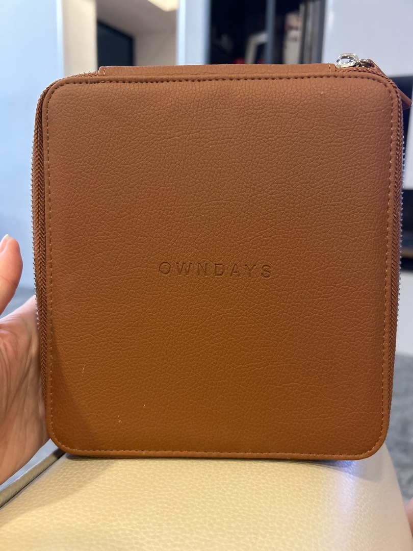 Owndays - PVC leather Case for 3 specs, Beauty & Personal Care, Vision ...