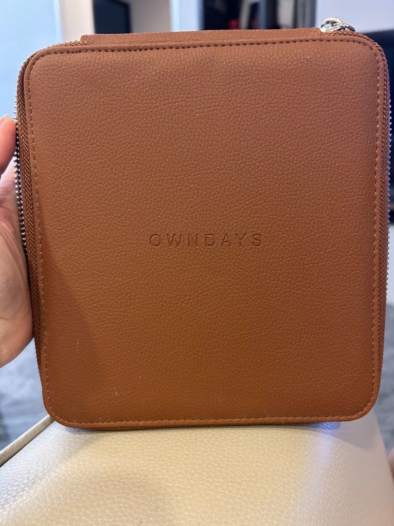 Owndays - PVC leather Case for 3 specs, Beauty & Personal Care, Vision ...