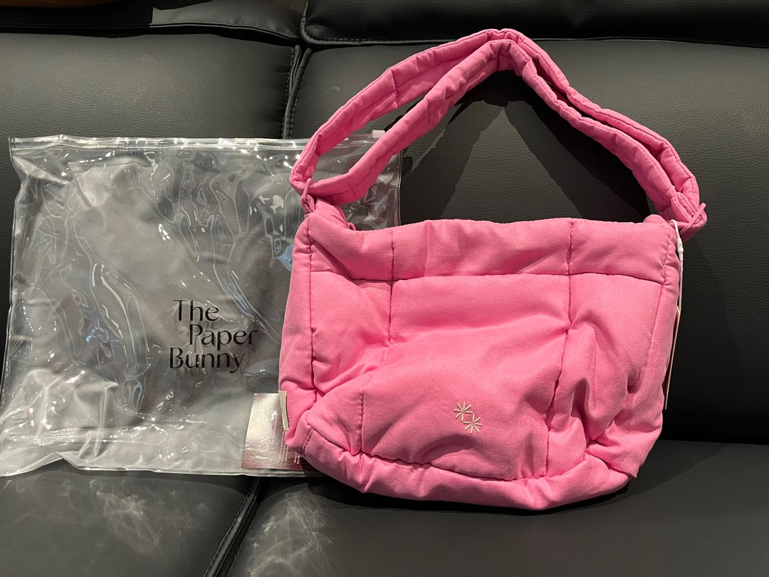 Paper Bunny Puffer Swing Bag, Women's Fashion, Bags & Wallets, Cross ...