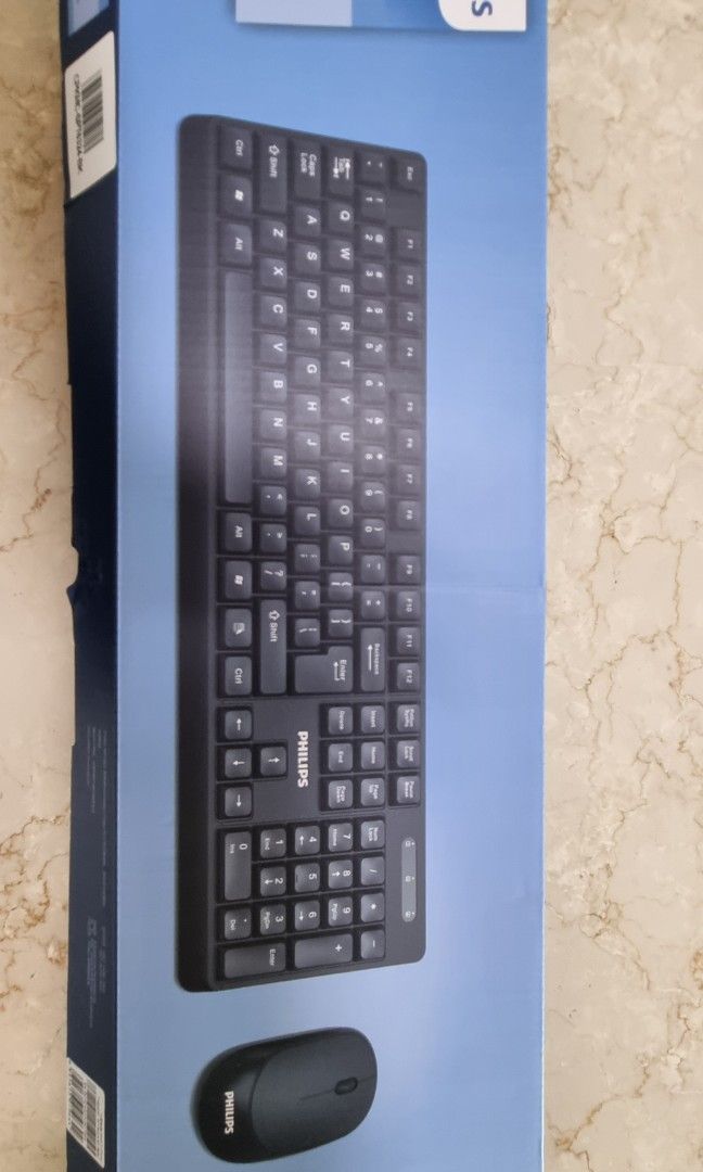 Philips wireless keyboard and mouse. C324, Computers & Tech, Parts ...