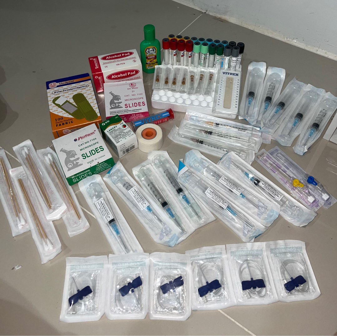 Phlebotomy materials, Health & Nutrition, Medical Supplies & Tools on ...