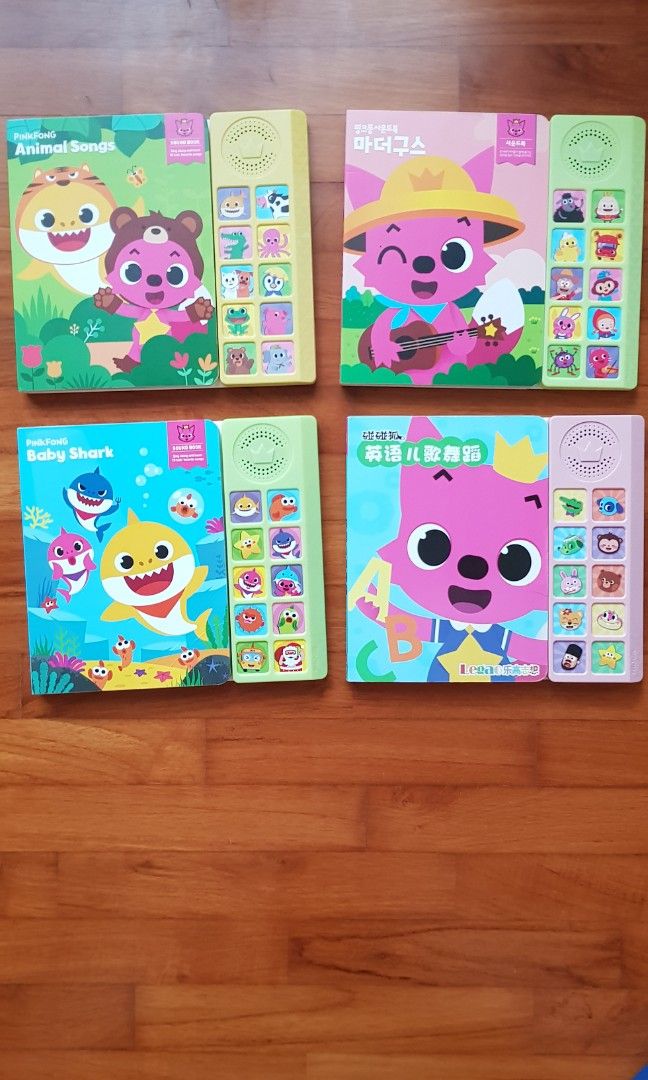 Pinkfong Baby Shark Sound Books, Hobbies & Toys, Books & Magazines ...