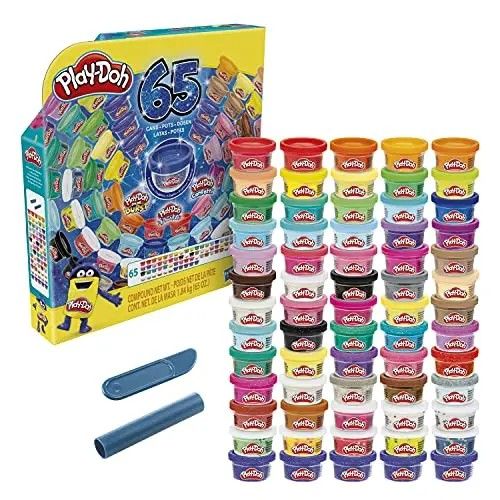 Play-Doh Ultimate Color Collection 65-Pack of Modeling Compounds ...