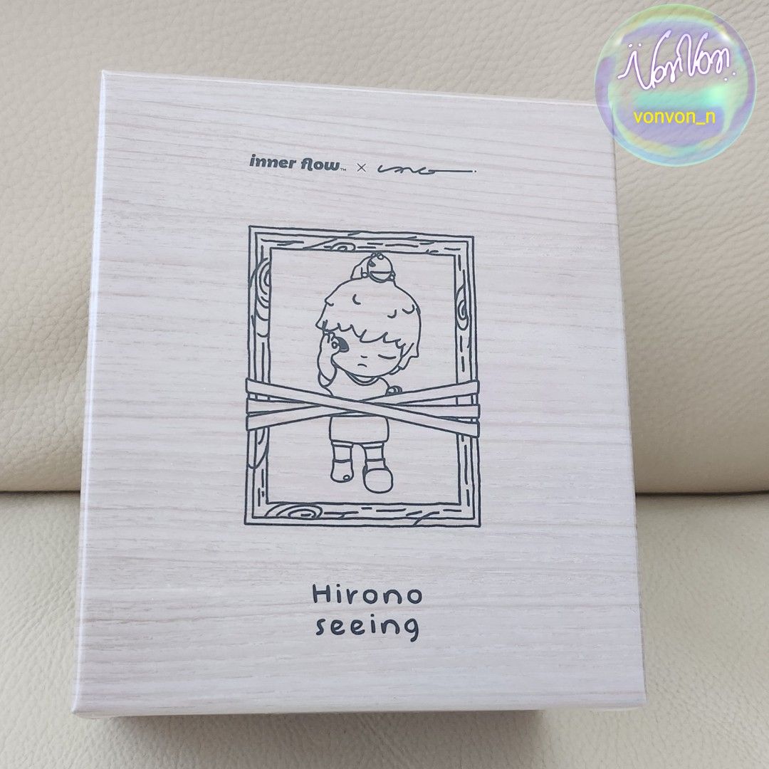 POP MART 泡泡瑪特 HIRONO Little Mischief Inner Flow Mr Hirono 小野 公仔 聽，說，看 ...