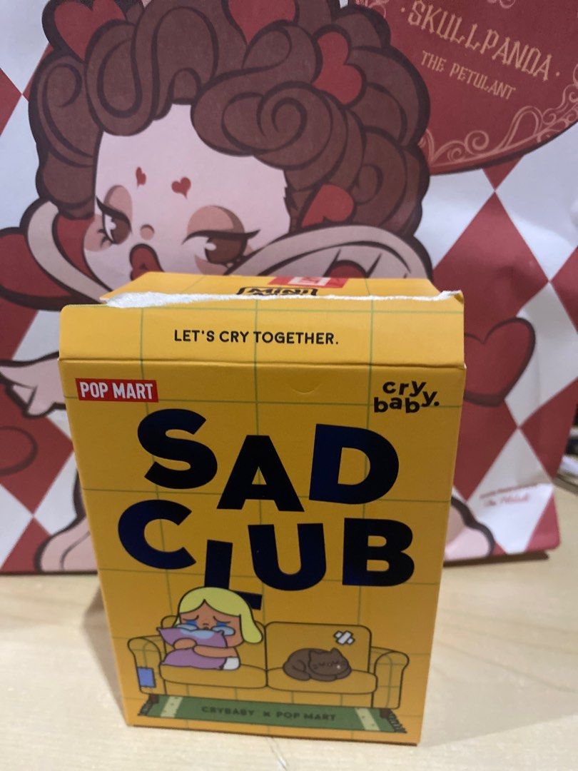 Popmart Crybaby Sad Club- Withering Flower, Hobbies & Toys, Toys ...