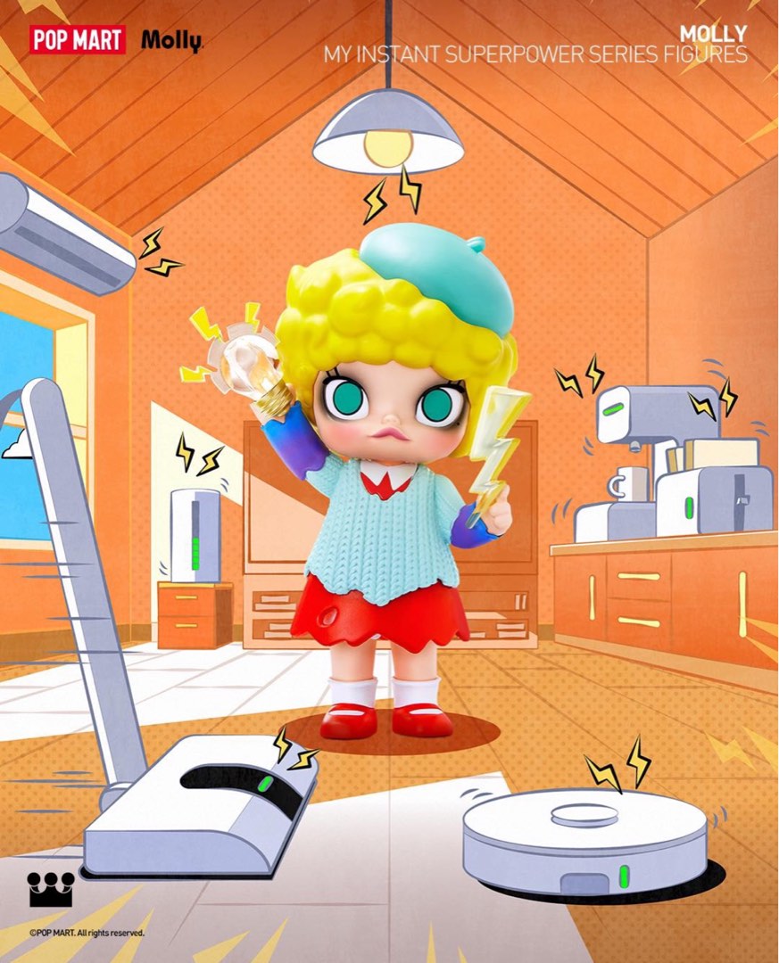 [POPMART][SELL] Molly My Instant Superpower // Power Generator, Hobbies ...