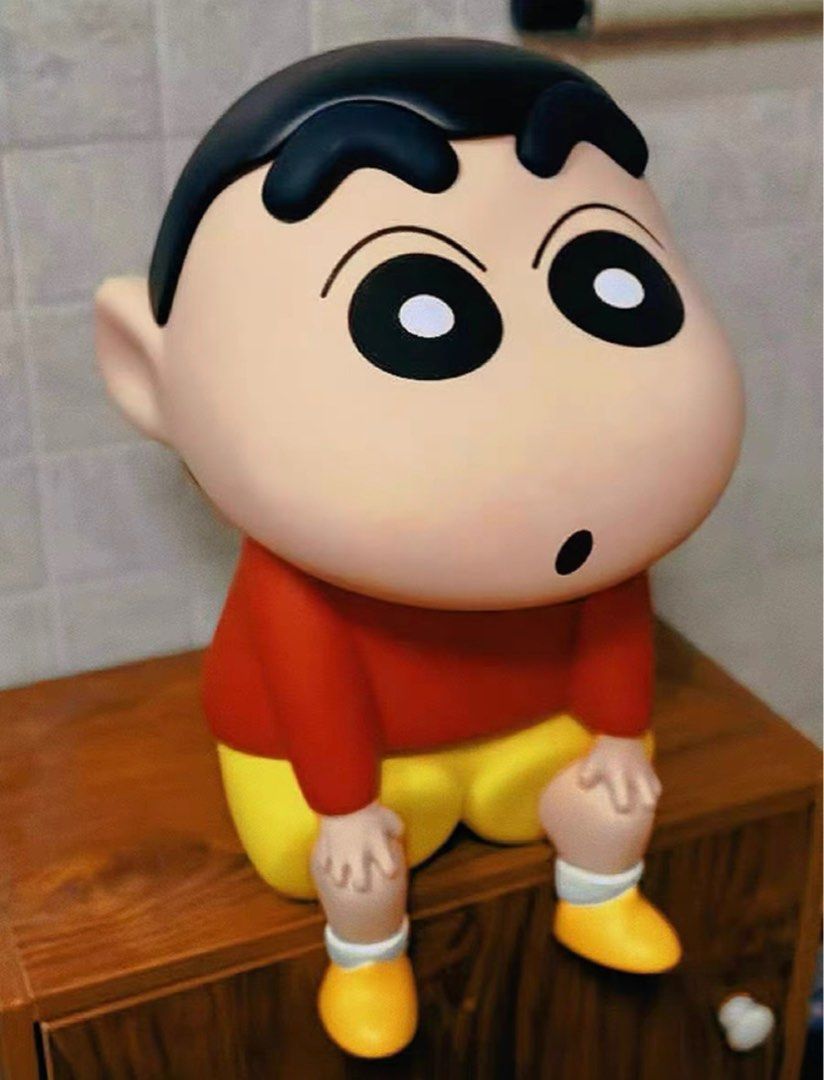 【pre order item ]crayon shinchan sitting pose 38cm蜡笔小新, Hobbies & Toys ...