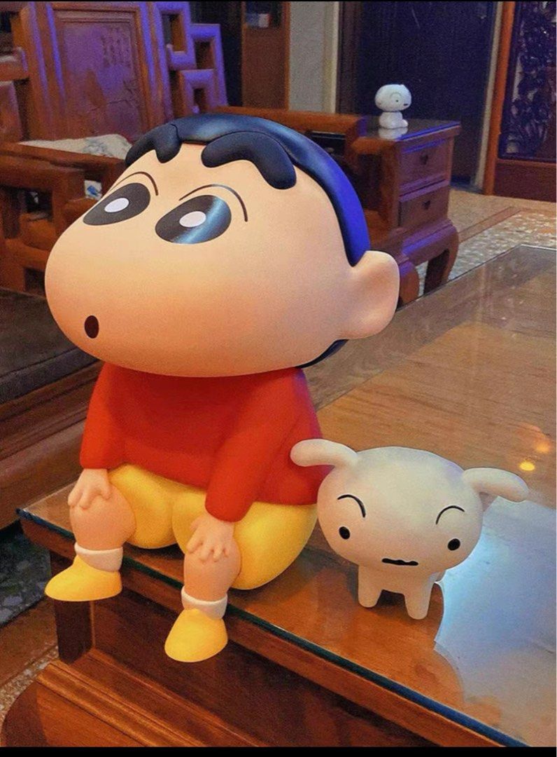 【pre order item ]crayon shinchan sitting pose 38cm蜡笔小新, Hobbies & Toys ...