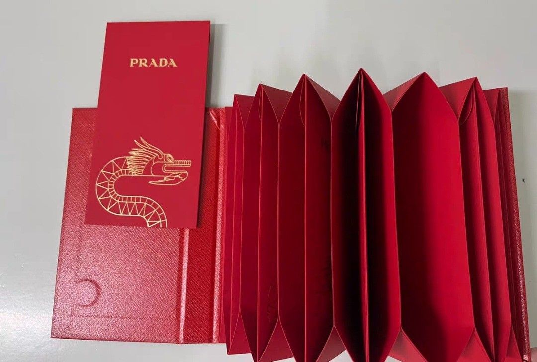 【PRE ORDER】 Prada 2024 red packet/angpow/ang pow/hong bao/sampul duit ...