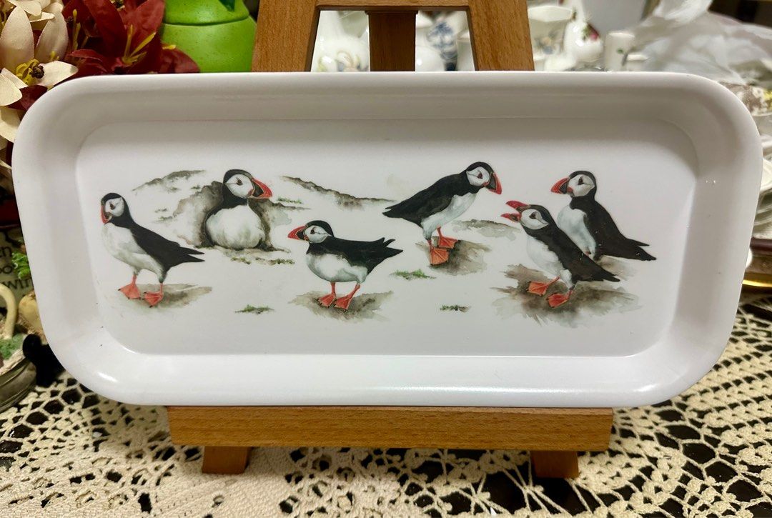 Puffins melamine Tray, Furniture & Home Living, Kitchenware & Tableware, Other Kitchenware ...