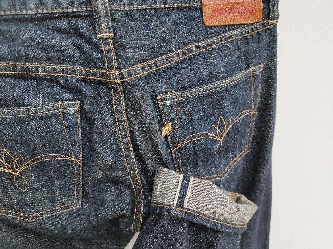 PURE BLUE JAPAN x TAKE 5 SELVEDGE SELVAGE DENIM MADE IN JAPAN 32 X 34 ...