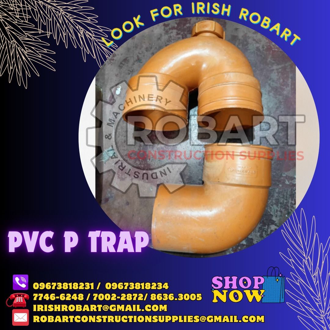 PVC P TRAP, Commercial & Industrial, Construction Tools & Equipment on ...
