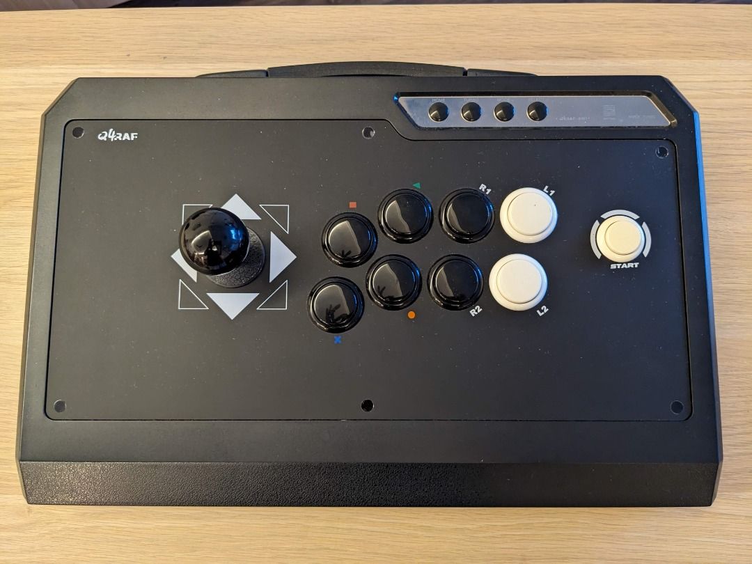Qanba Q4RAF Joystick/Fightstick (PS3/Xbox 360/PC), Video Gaming, Gaming ...