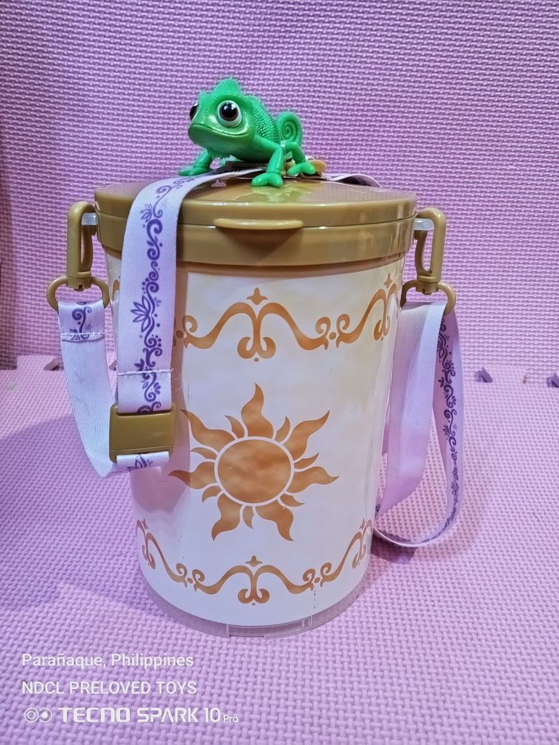 Rapunzel pop corn bucket, Hobbies & Toys, Toys & Games on Carousell