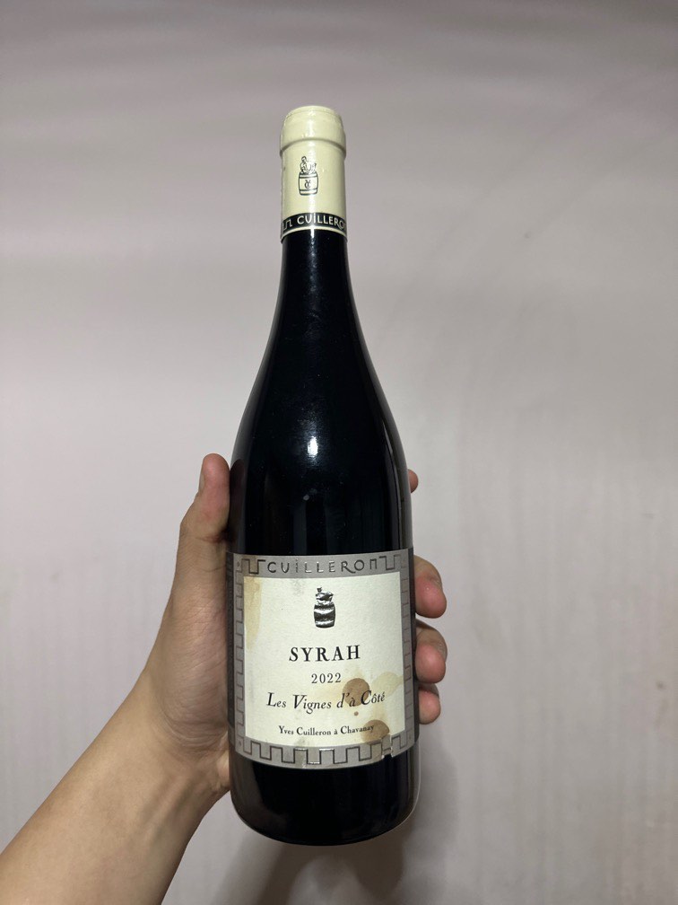 Red Wine (Cuilleron Syrah 2022), Food & Drinks, Alcoholic Beverages on ...