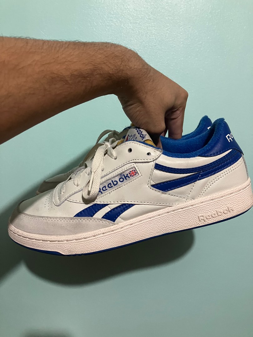 Reebok Club C 85 blue, Men's Fashion, Footwear, Sneakers on Carousell