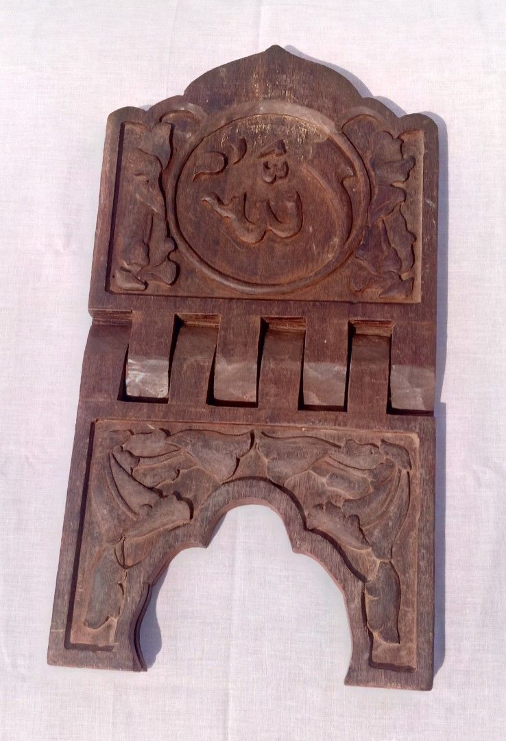 Rehal kayu antik ukir tangan, Hobbies & Toys, Collectibles ...