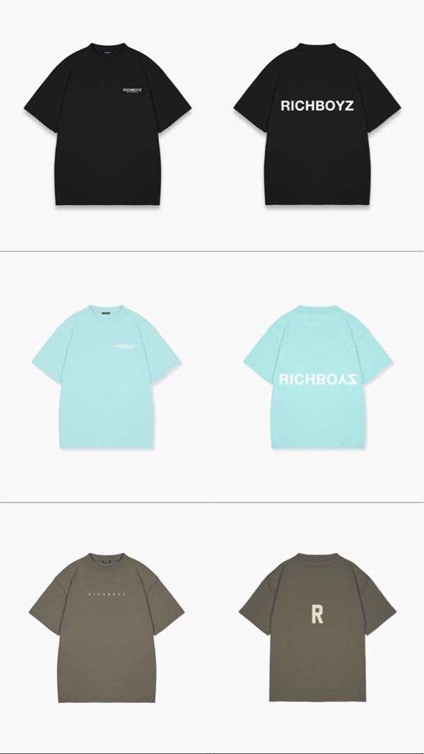 Richboyz, Men's Fashion, Tops & Sets, Tshirts & Polo Shirts on Carousell