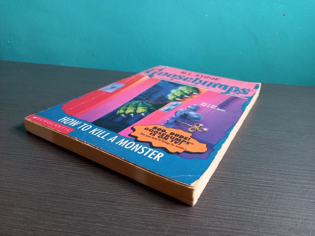 R.L. Stine Goosebumps How To Kill A Monster Book, Hobbies & Toys, Books ...