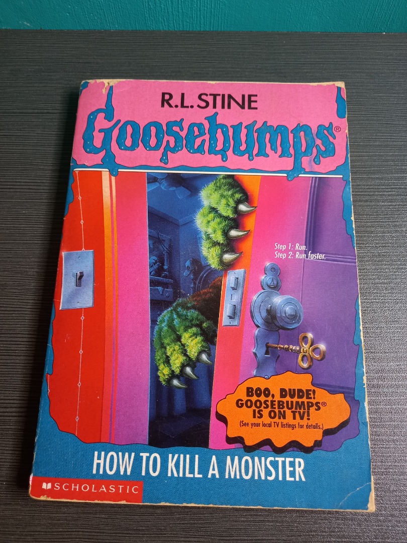 R.L. Stine Goosebumps How To Kill A Monster Book, Hobbies & Toys, Books ...