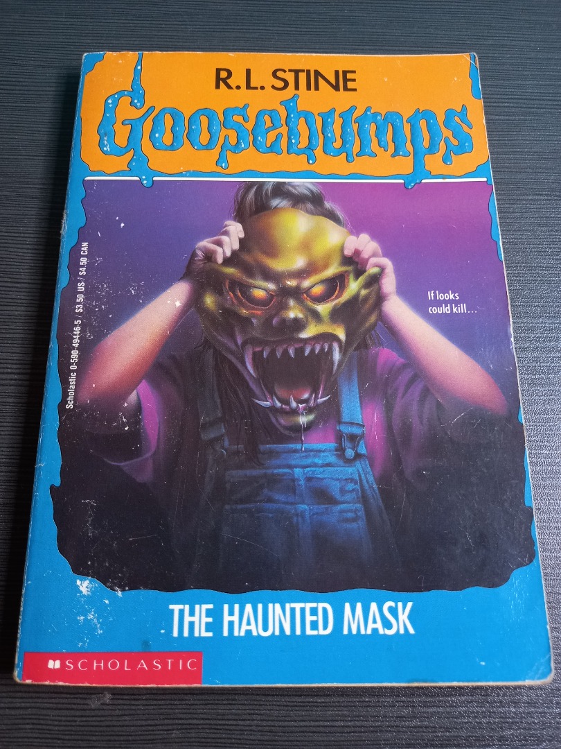 R.L. Stine Goosebumps The Haunted Mask Book, Hobbies & Toys, Books ...