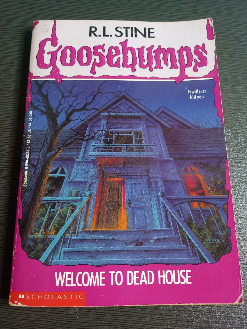 R.L. Stine Goosebumps Welcome To Dead House Book, Hobbies & Toys, Books ...