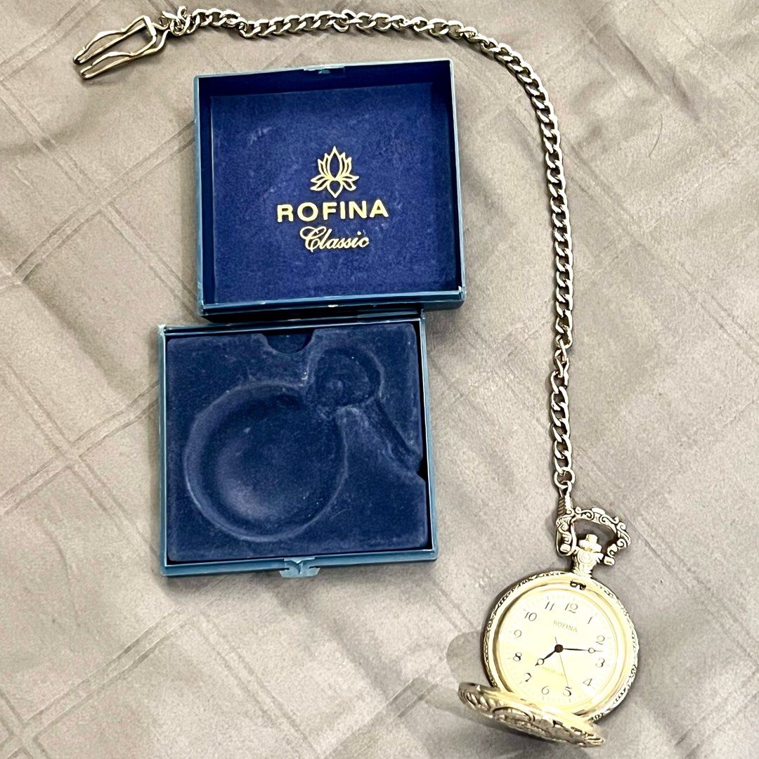ROFINA HAND WIND POCKET WATCH, Luxury, Watches on Carousell