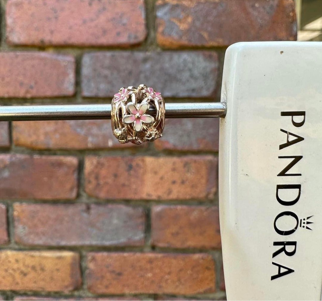 Rose Pandora Charm 100% original, Women's Fashion, Jewelry & Organizers ...