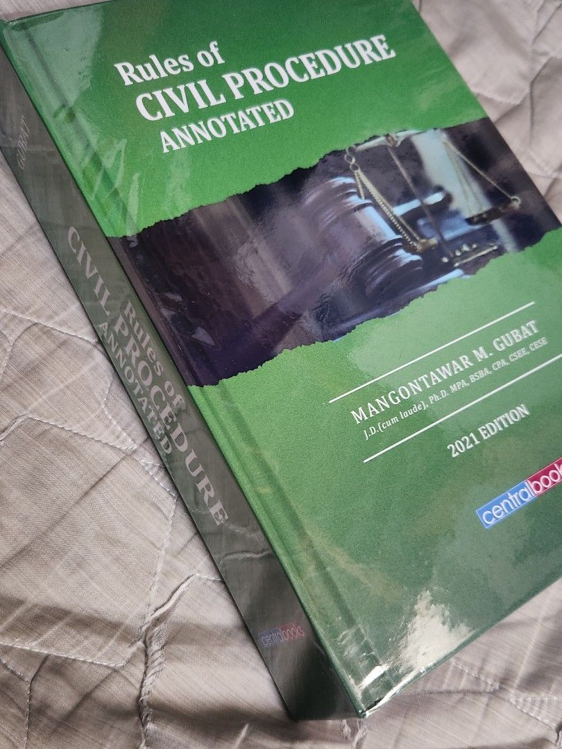 Rules of Civil Procedure Annotated, Hobbies & Toys, Books & Magazines ...
