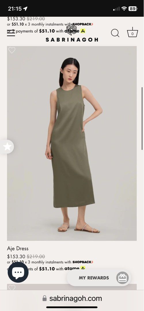 Sabrina Goh Aie Dress, Women's Fashion, Dresses & Sets, Dresses on ...