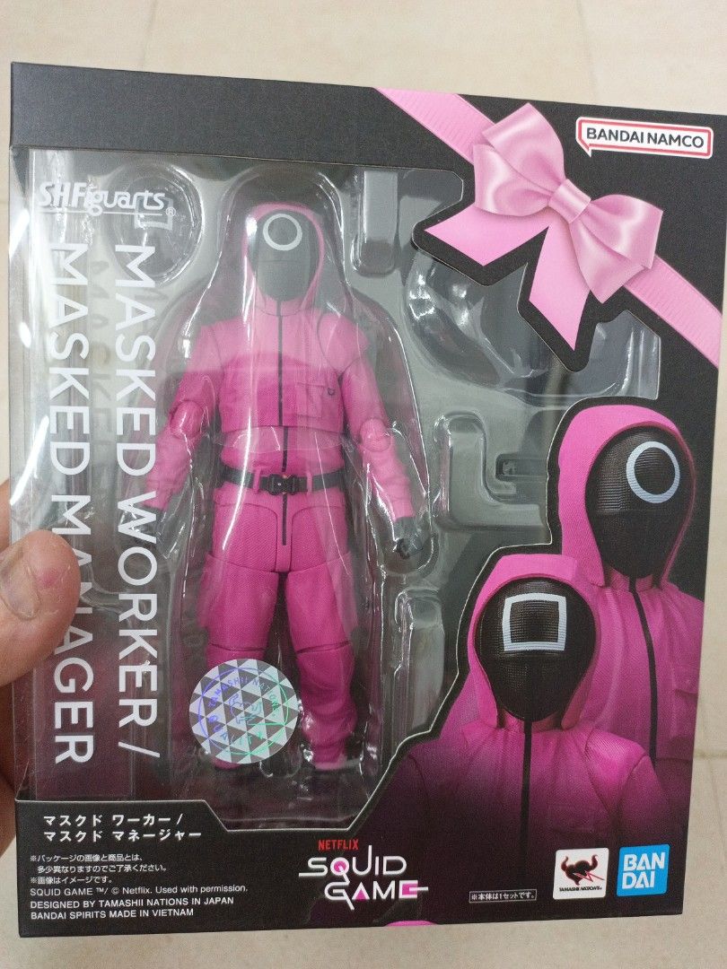 SALES MASKED WORKER/MANAGER SQUID GAME, Hobbies & Toys, Toys & Games on ...