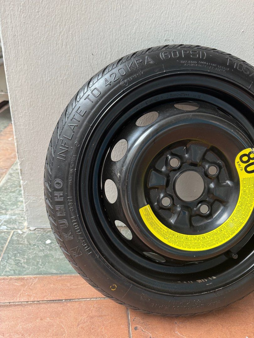 Slim Spare Tyre for Honda Shuttle and Jazz, Car Accessories, Tyres ...