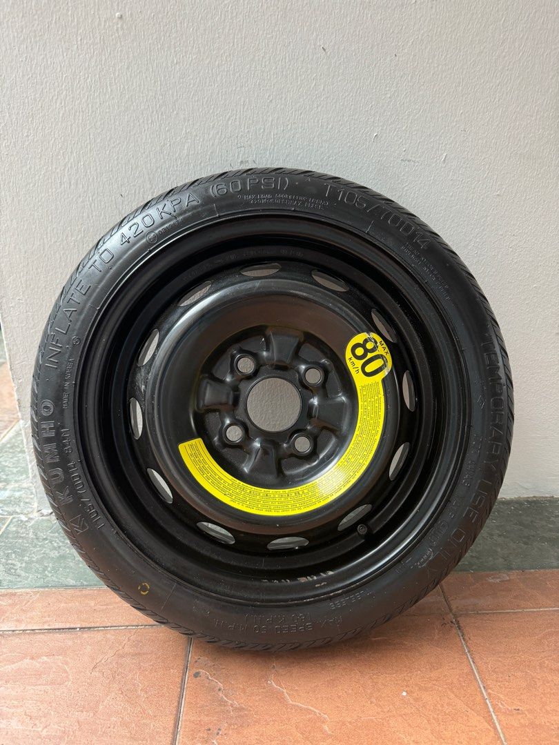 Slim Spare Tyre for Honda Shuttle and Jazz, Car Accessories, Tyres ...