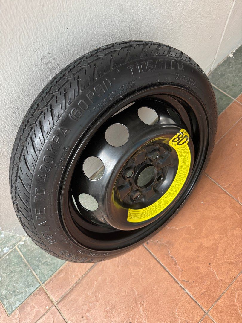 Slim Spare Tyre for Honda Shuttle and Jazz, Car Accessories, Tyres ...