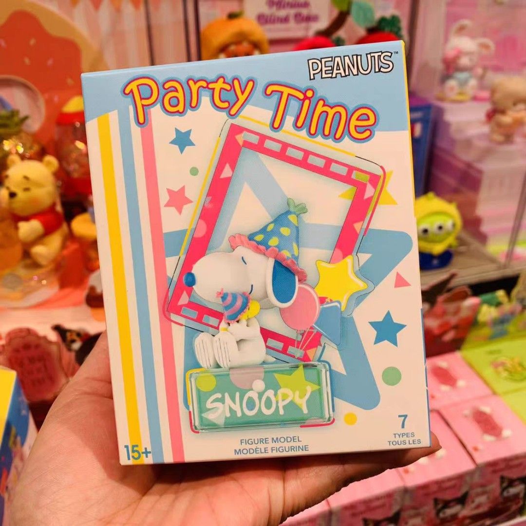 [SNOOPY X MINISO] SNOOPY PARTY TIME SERIES FULL SET AND INDIVIDUAL ...