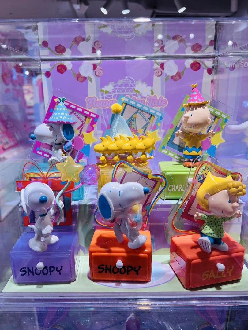 [SNOOPY X MINISO] SNOOPY PARTY TIME SERIES FULL SET AND INDIVIDUAL ...