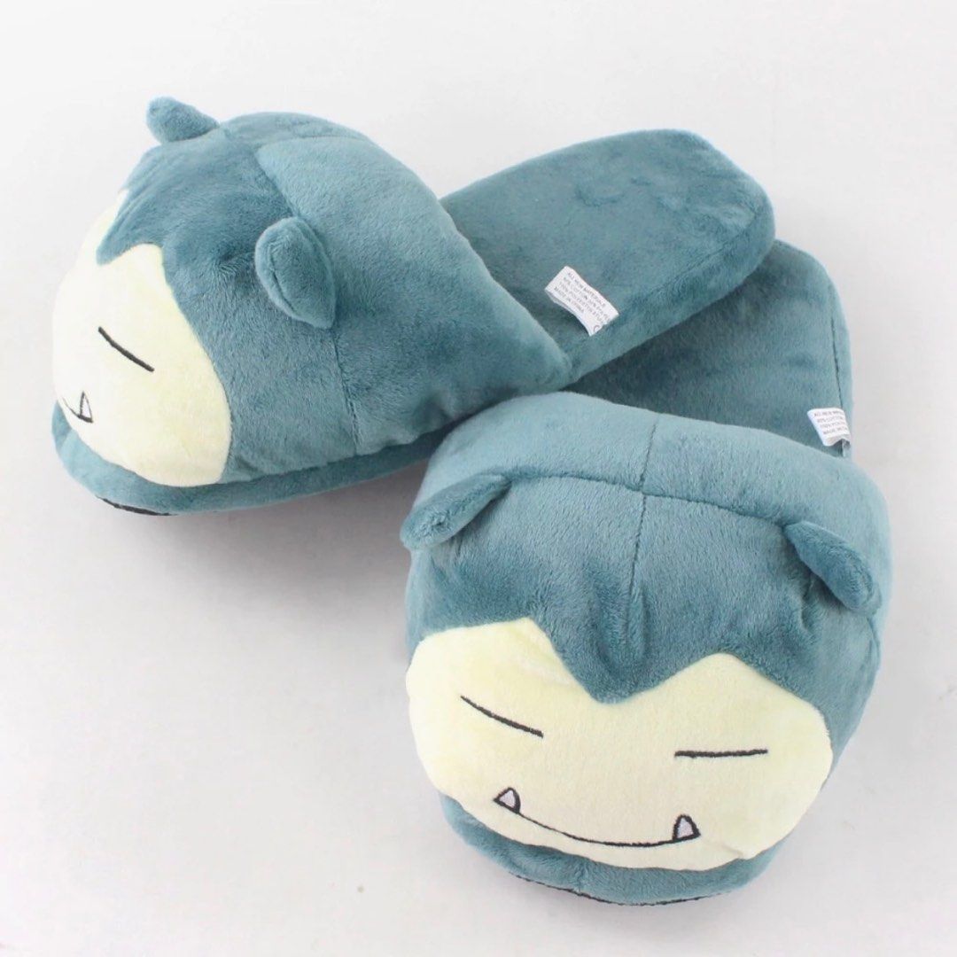 Snorlax Slippers | Snorlax Feet Warmer | Snorlax Hotel Shoes | Snorlax ...