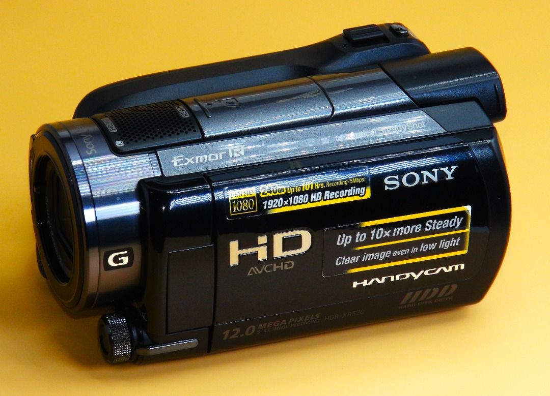 SONY Handycam Sale! EISA Award Camcorder HDR-XR520E FHD AVCHD 240GB 12 ...